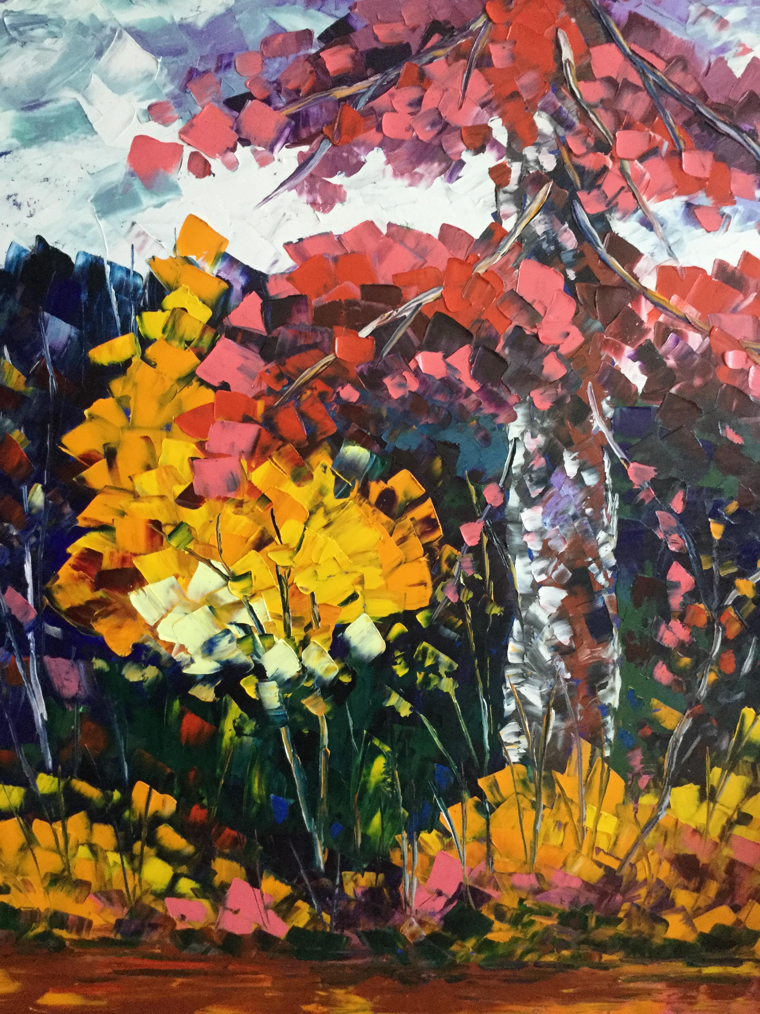 Peach Tree Paintings